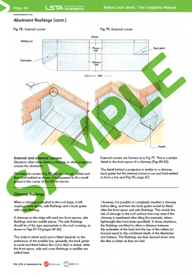 Rolled Lead Sheet – The Complete Manual - Lead Sheet Training Academy