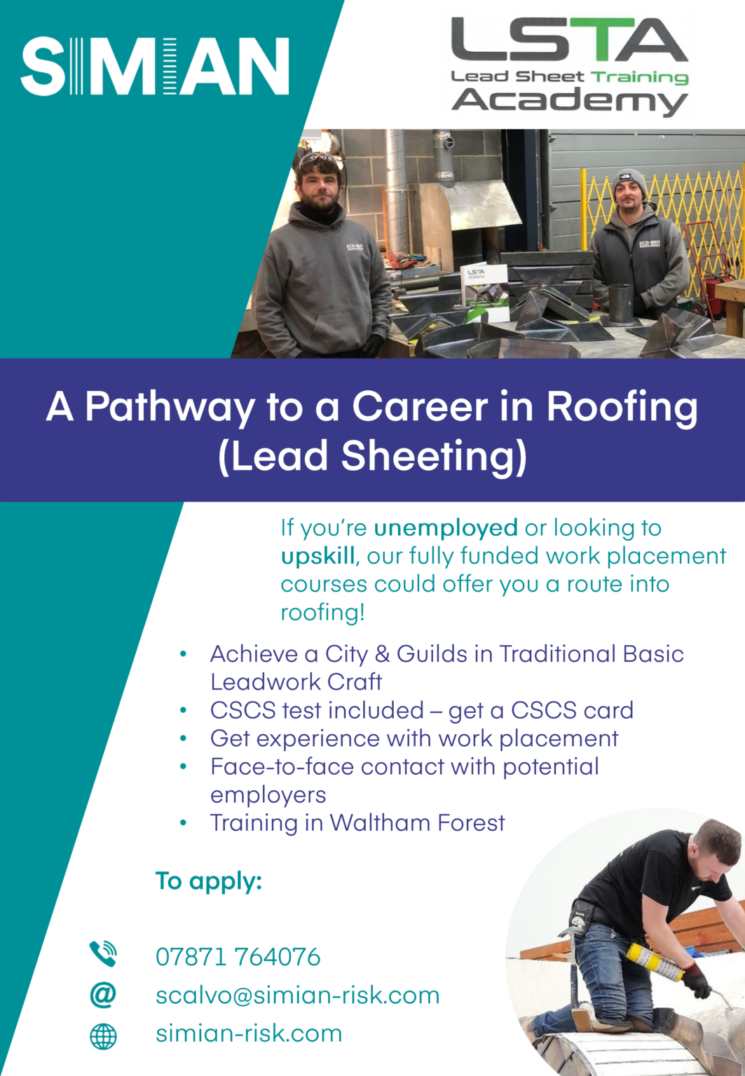 LSTA PARTNERSHIP WITH SIMIAN TRAINING - Lead Sheet Training Academy